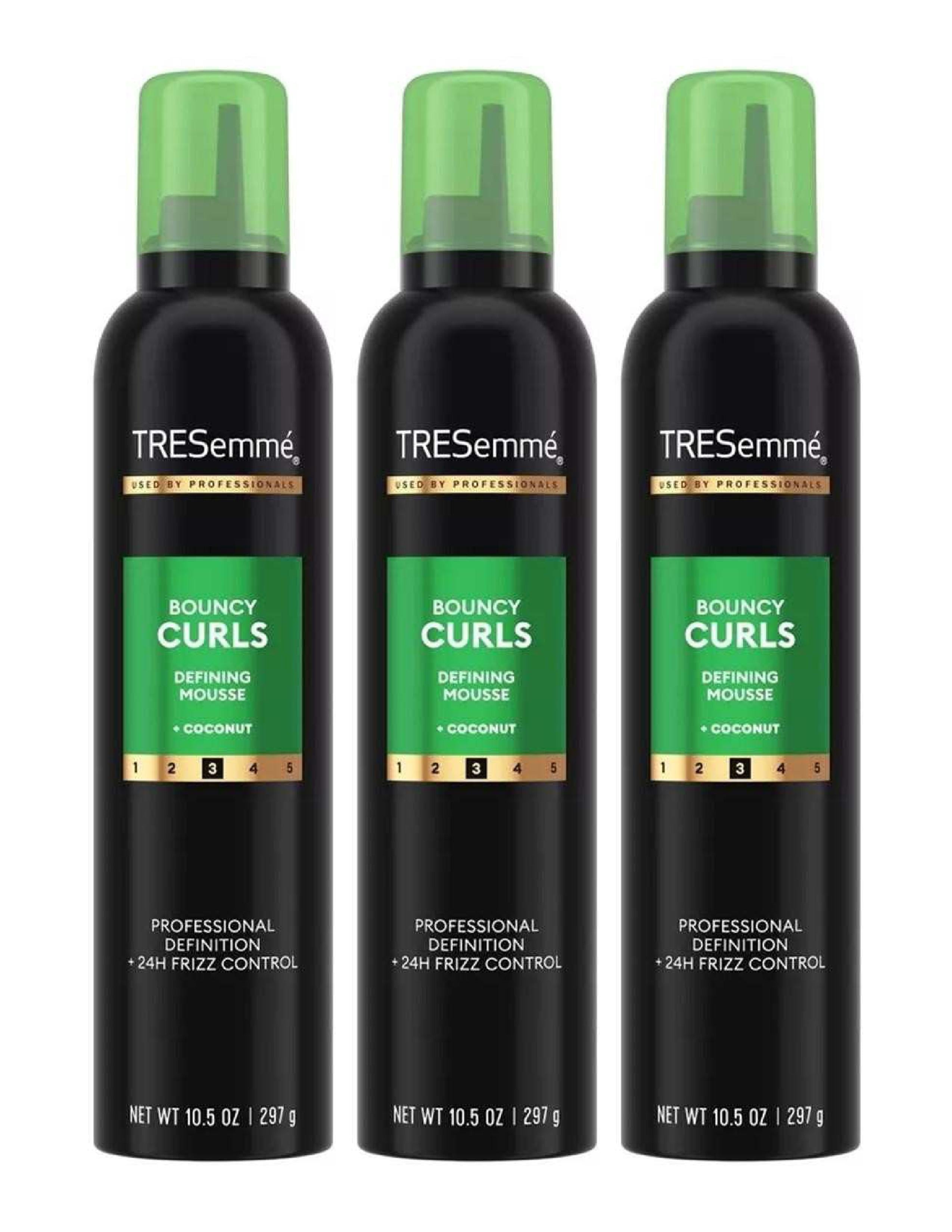 Tresemme Mousse Flawless Curl Care X-Hold 10.5 Ounce (310ml) (Pack of 3 ...