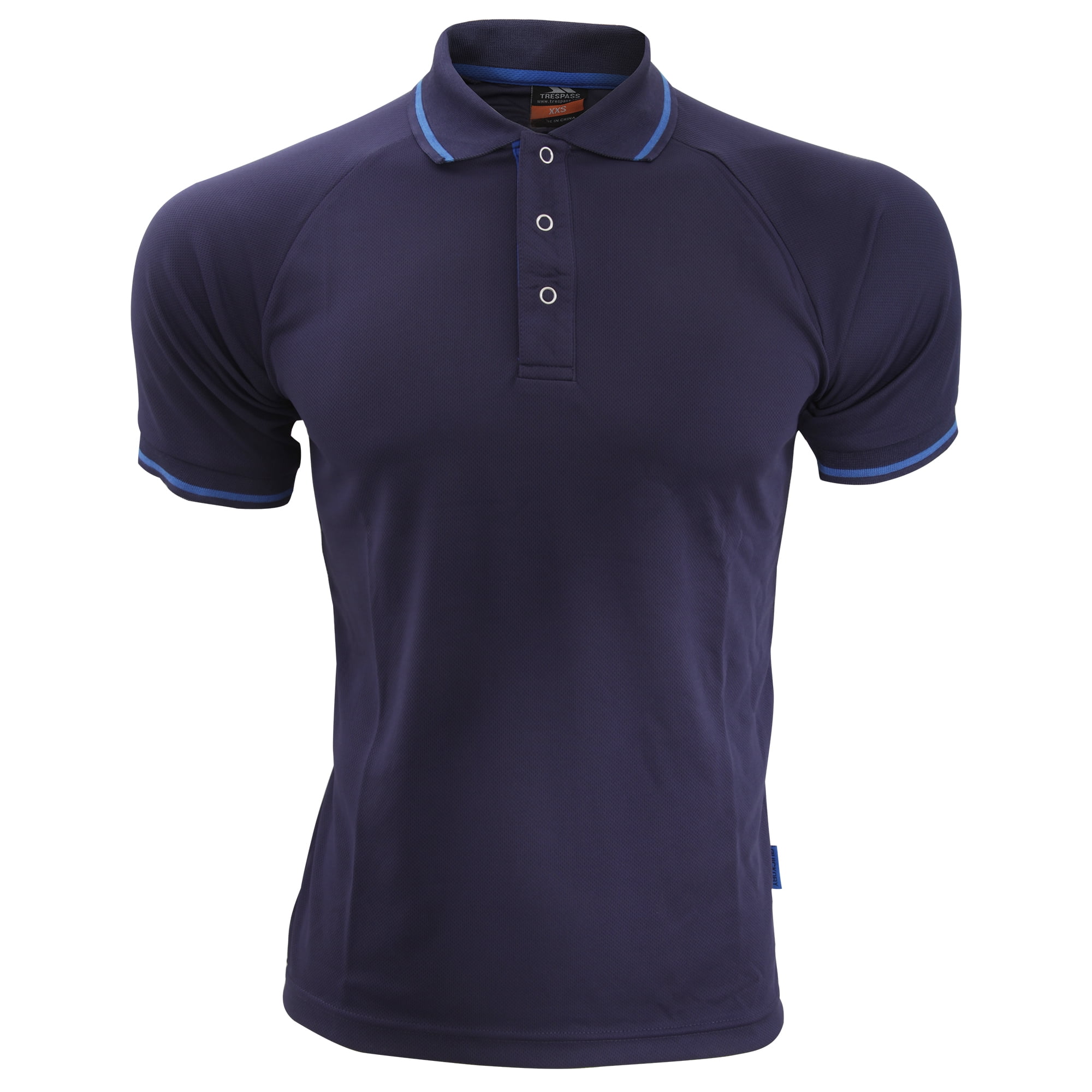 Trespass Mens Bonington Short Sleeve Active Polo Shirt - Walmart.com