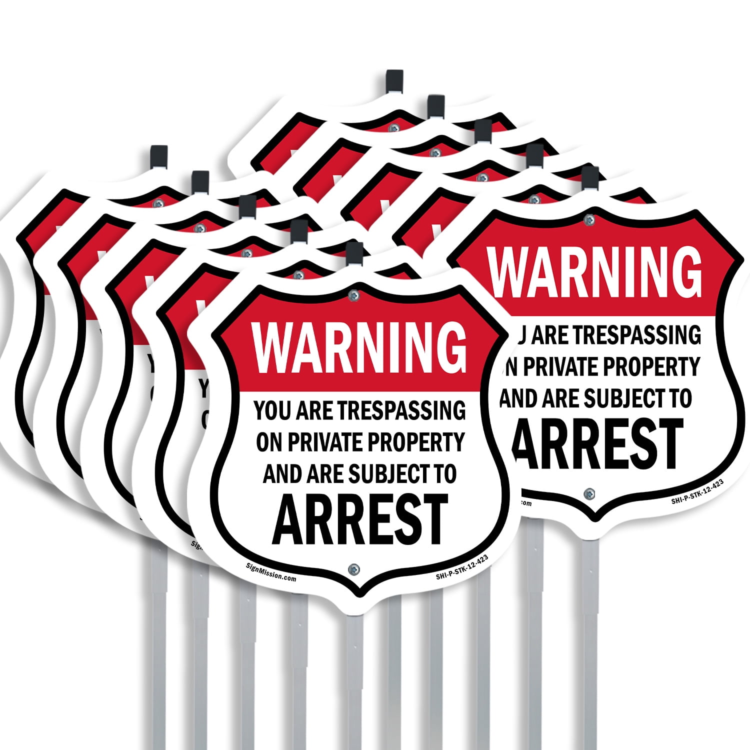 No Trespassing Warning You Are Trespassing On Private Property And Are ...
