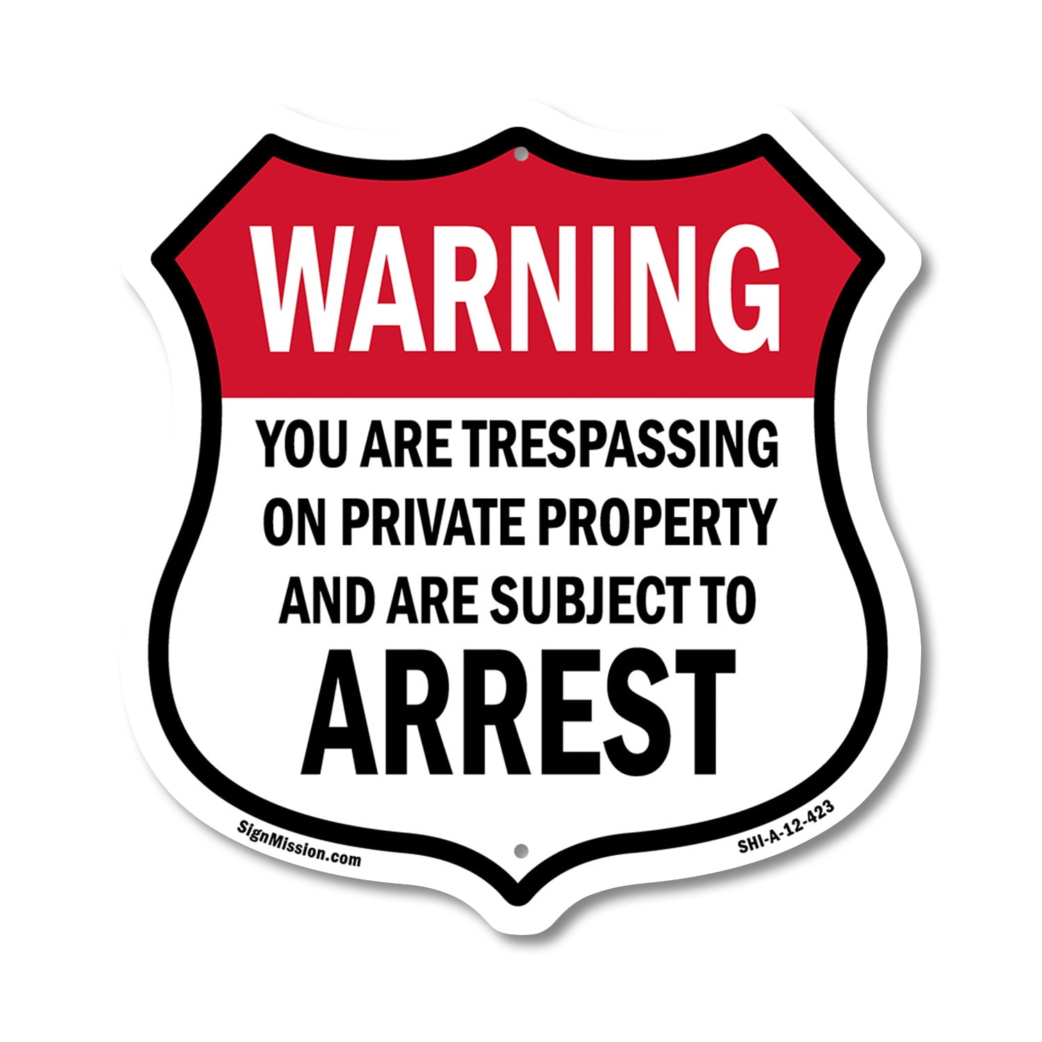 No Trespassing Warning You Are Trespassing On Private Property And Are ...