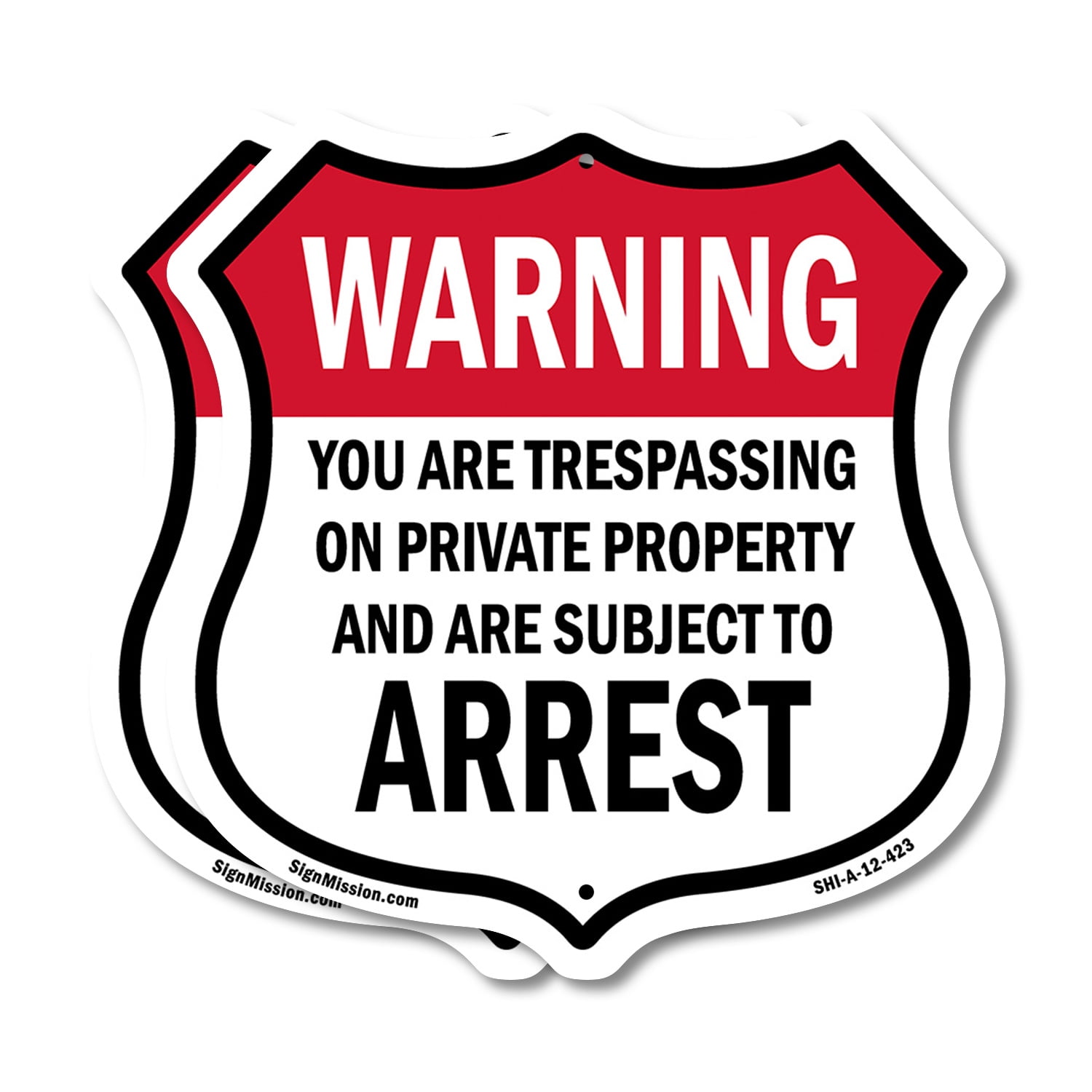 No Trespassing Warning You Are Trespassing On Private Property And Are ...