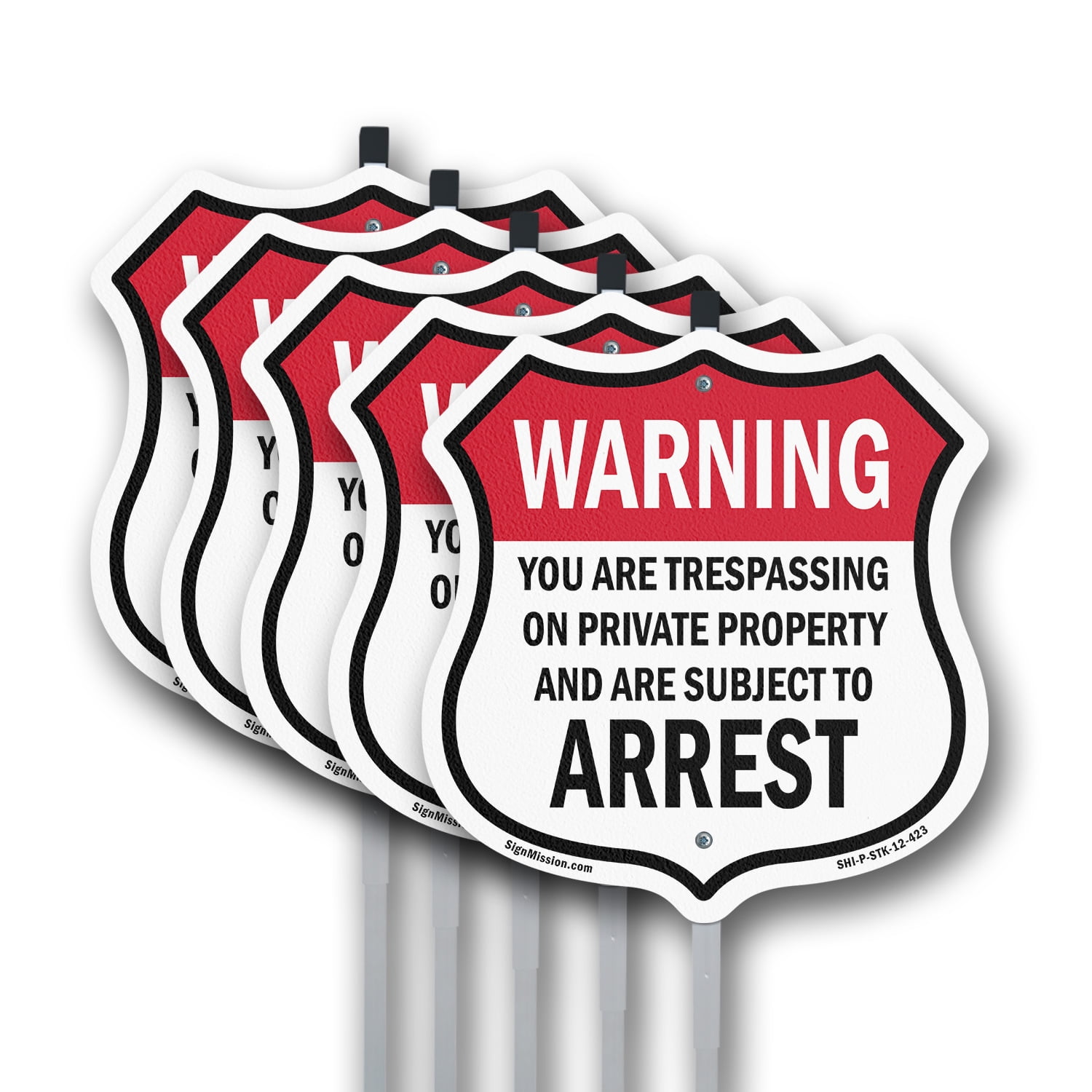 No Trespassing Warning You Are Trespassing On Private Property And Are ...