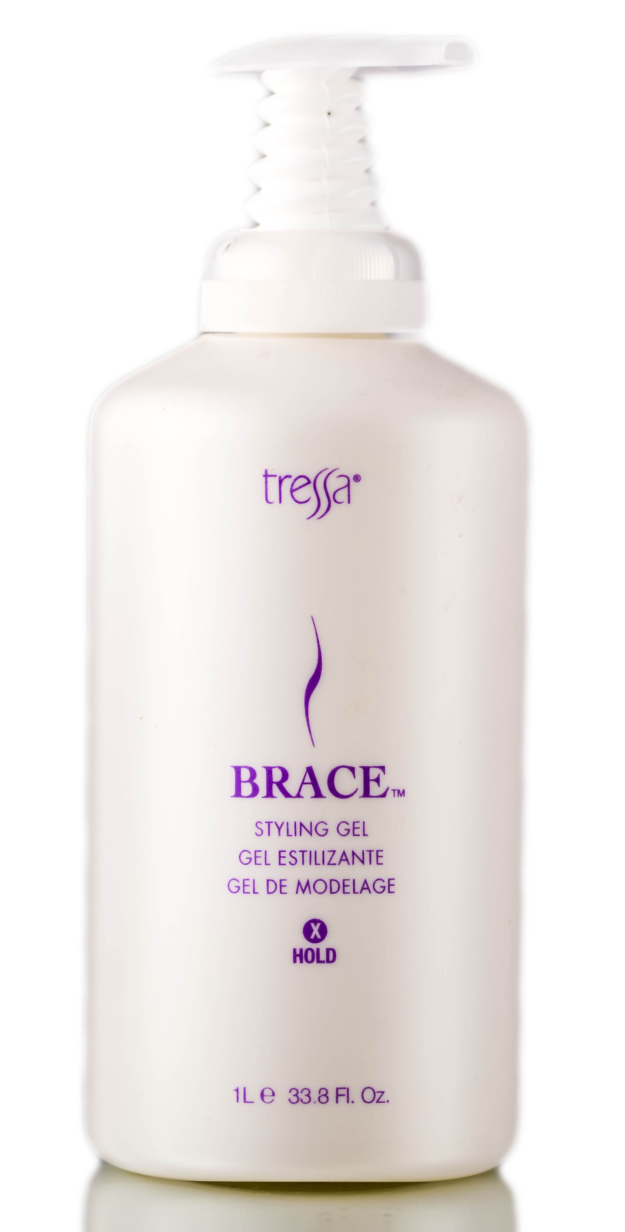 Tressa Brace Styling Gel, Firm Hold Volumizing Hair Gel, 33.8 oz ...