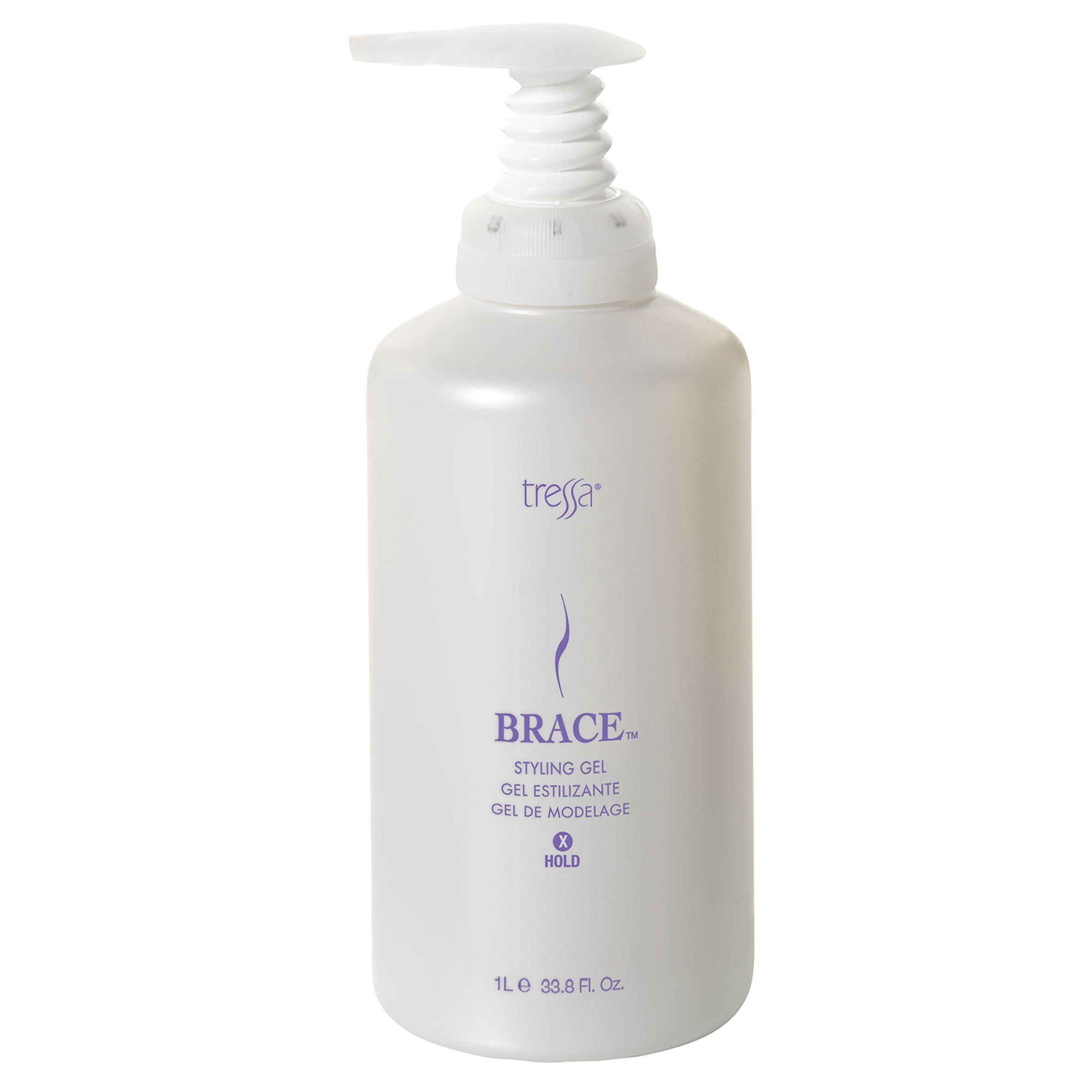 Tressa The Brace Styling Gel, Firm Hold Volumizing Gel, 33.8 oz ...
