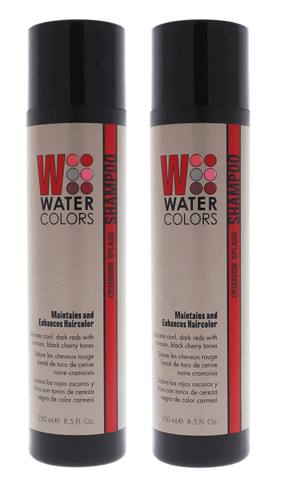 Tressa Water Colors Crimson Splash Shampoo 8.5 oz (Pack Of 2) - Walmart.com