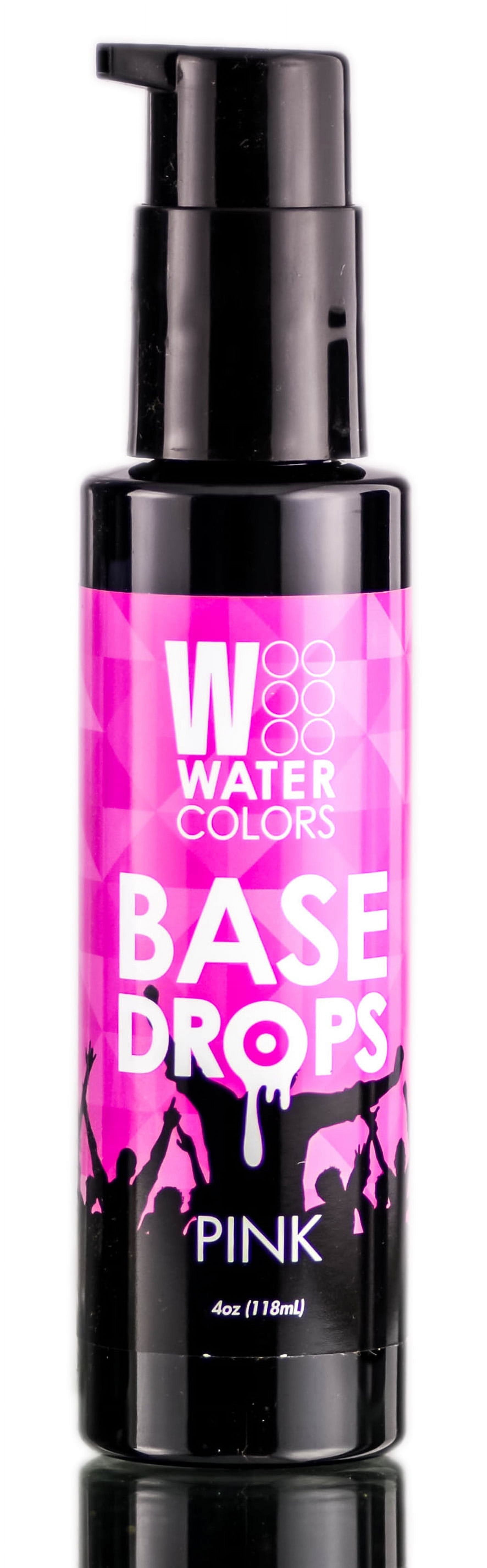 Tressa Watercolors Base Drops, Temporary Hair Dye Drops, Pink, 4 oz ...