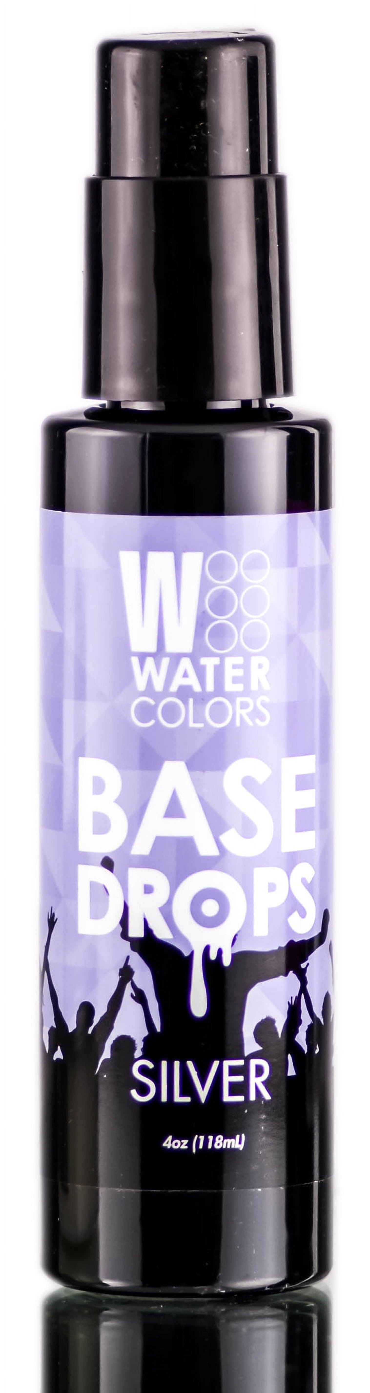 Tressa Watercolors Touch Coloring Tint Base Drops, Temporary Silver ...