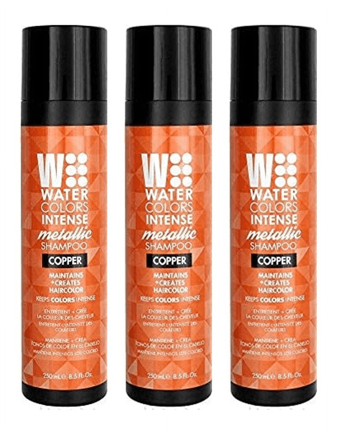 Tressa Watercolors Intense Metallic Shampoo Copper 8.5 Ounce ( Pack Of ...