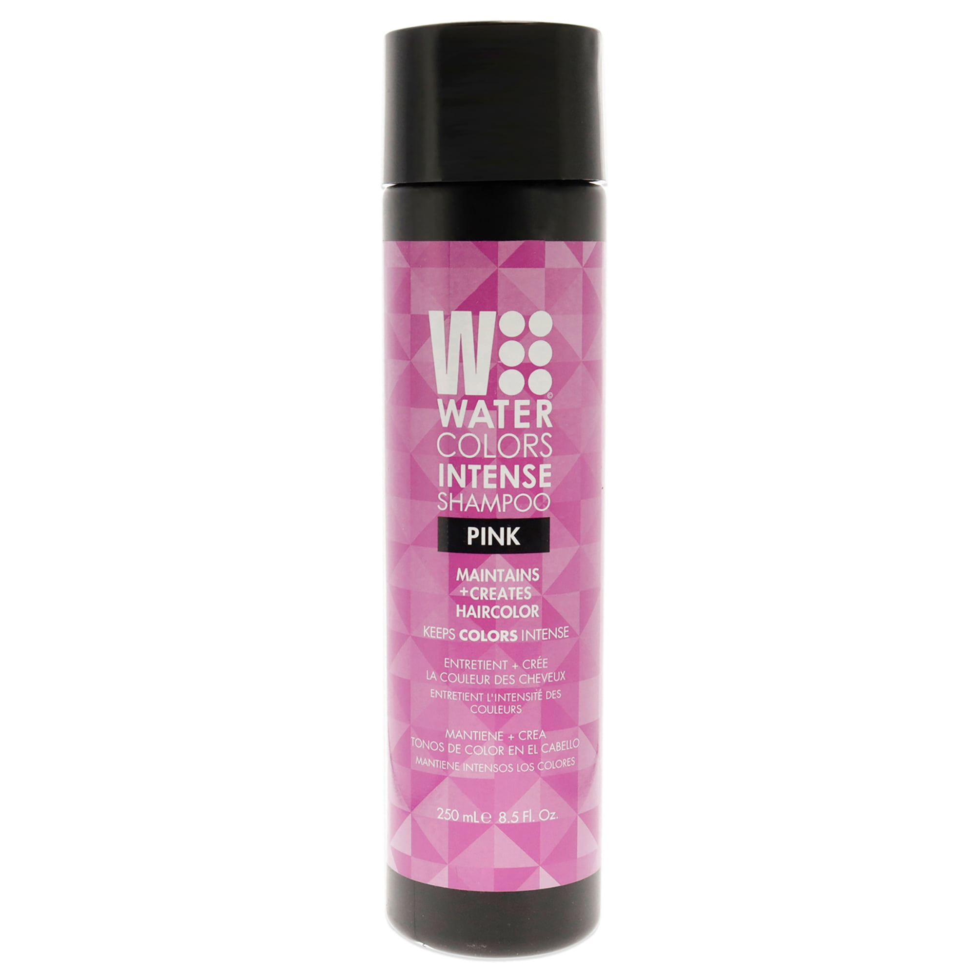 Tressa Watercolors Intense Shampoo, Color Depositing, Pink, 8.5 oz ...