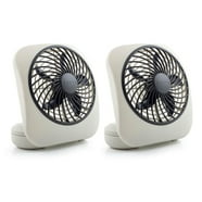 O2COOL 10 inch Battery or Electric Portable Fan, Camping Fan, Tent ...