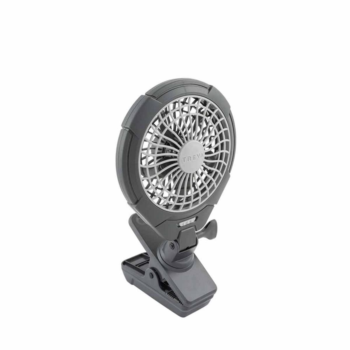Portable Treva Battery-Powered 5-inch Small Desk Fan for Outdoor, Multi ...
