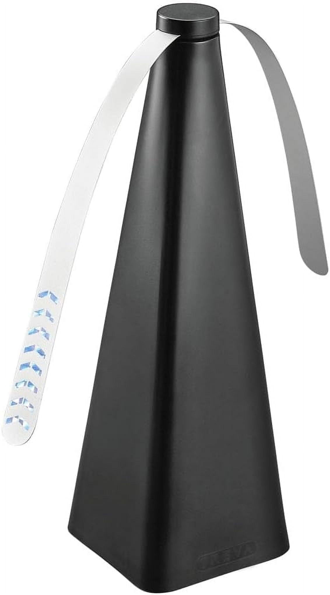 Treva Bug Fan with Holographic Fly Deterrent, Battery Powered, Black ...