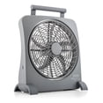Free Shipping! Treva Rechargeable 10 inch Portable Fan with USB ...