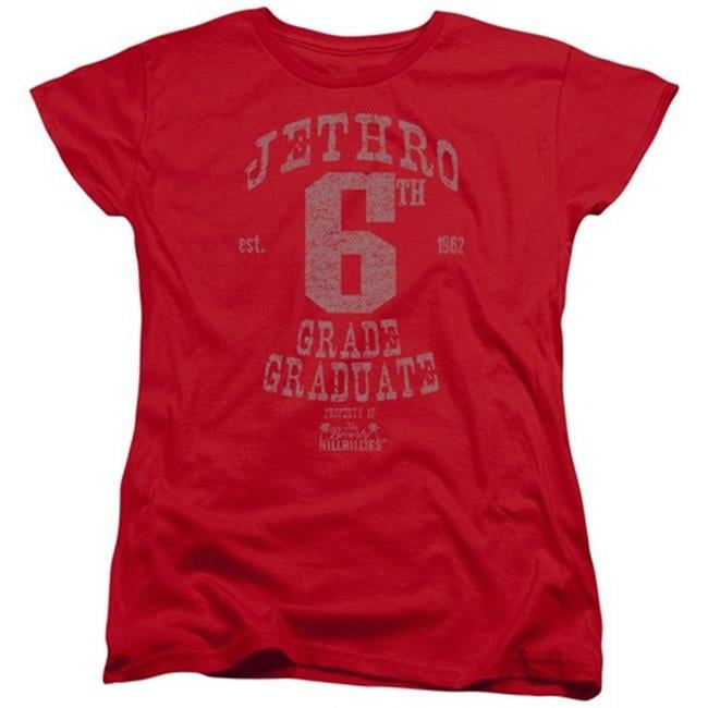 Trevco Beverly Hillbillies-Mr 6Th Grade Grad - Red- Small - Walmart.com