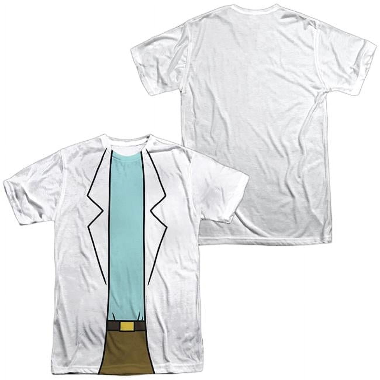 Trevco CN1808FB-ATPP-1 Rick & Morty Rick Lab Coat Front & Back Print ...
