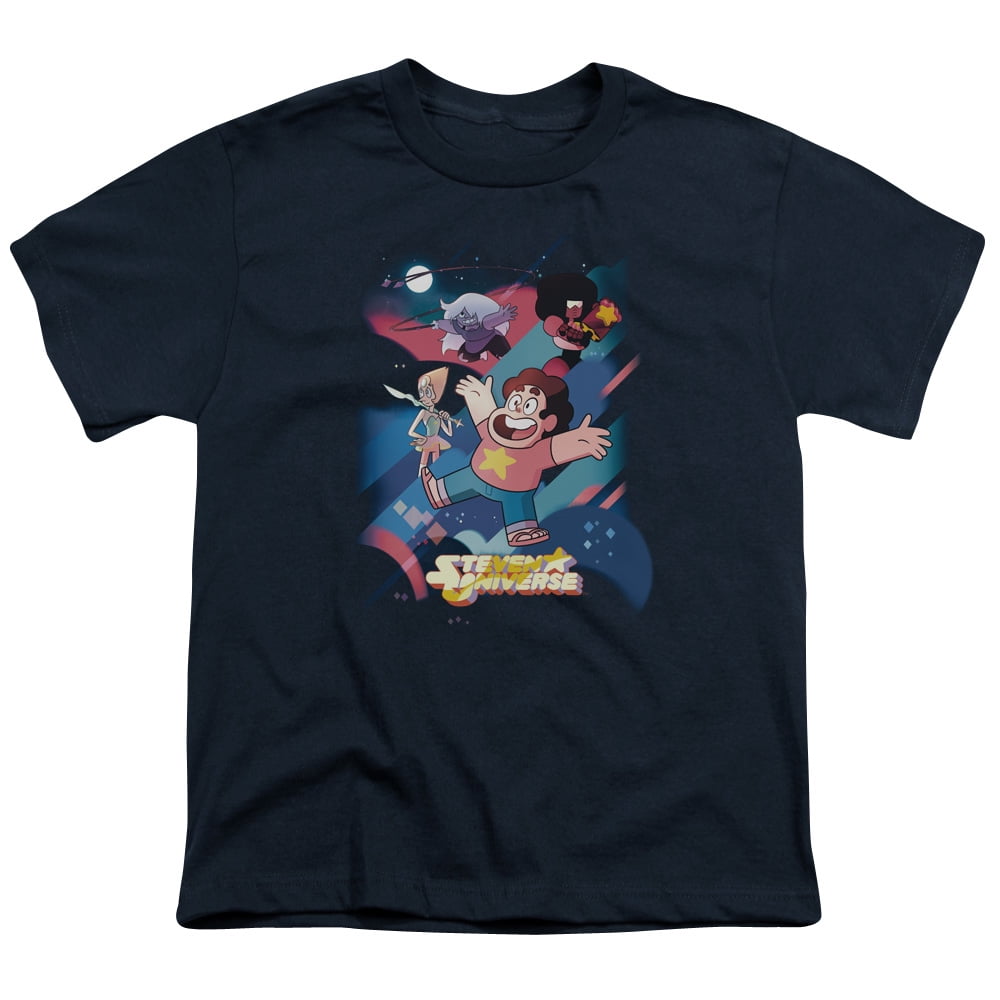Trevco CN335-YT-4 Steven Universe & Group Shot Youth 18-1 Short Sleeve ...