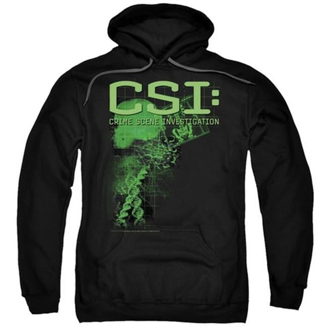 Trevco Csi-Evidence - Adult Pull-Over Hoodie - Black- Small - Walmart.com