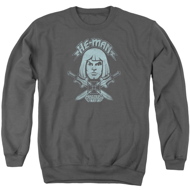 Trevco DRM266-AS-3 Masters of the Universe & He Man Adult Crewneck ...