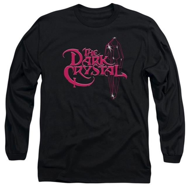 Trevco Dark Crystal-Bright Logo - Long Sleeve Adult 18-1 Tee - Black ...
