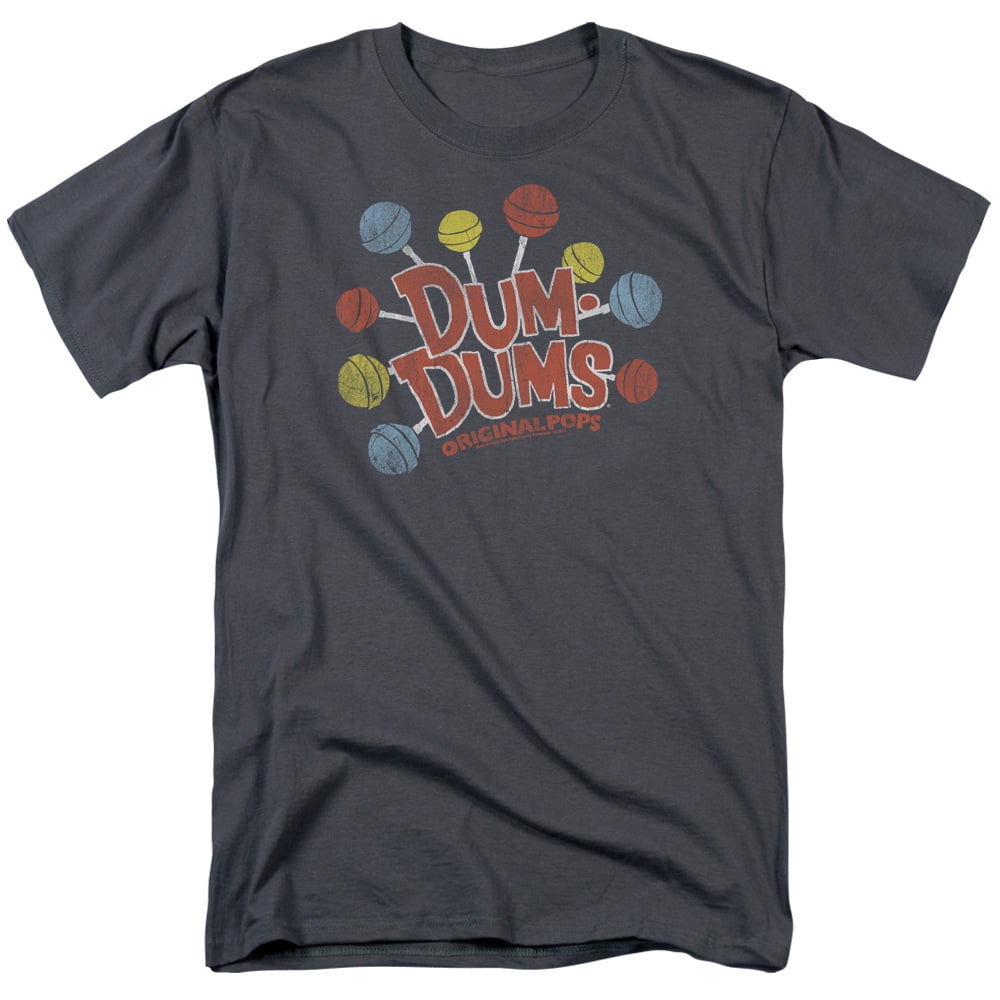 Dum-dums Men's Original Pops T-shirt Grey - Walmart.com
