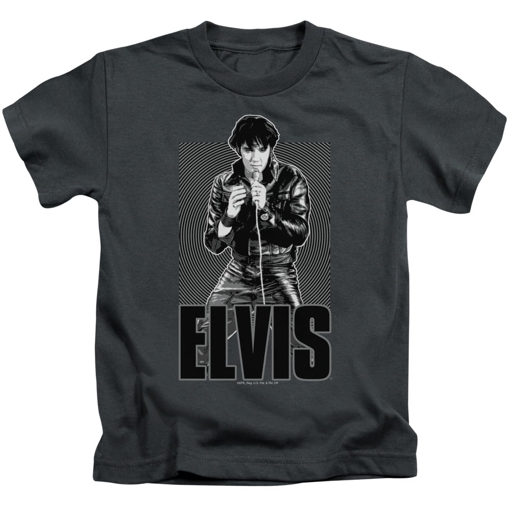 Trevco ELV356-KT-1 Elvis Presley & Leather Juvenile 18-1 Short Sleeve T ...