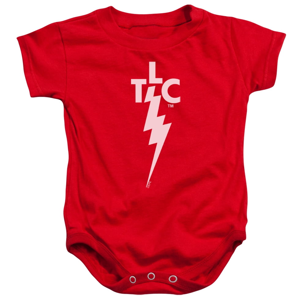Trevco ELV641-SS-4 Elvis Presley & TLC Logo Infant Snapsuit, Red ...