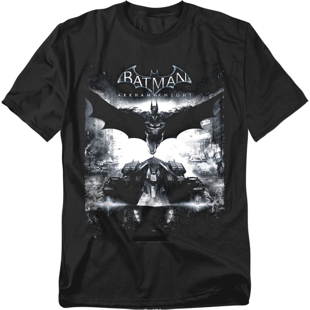 Trevco Mens Batman Arkham Knight Hq Sketch Adult T-Shirt - Walmart.com