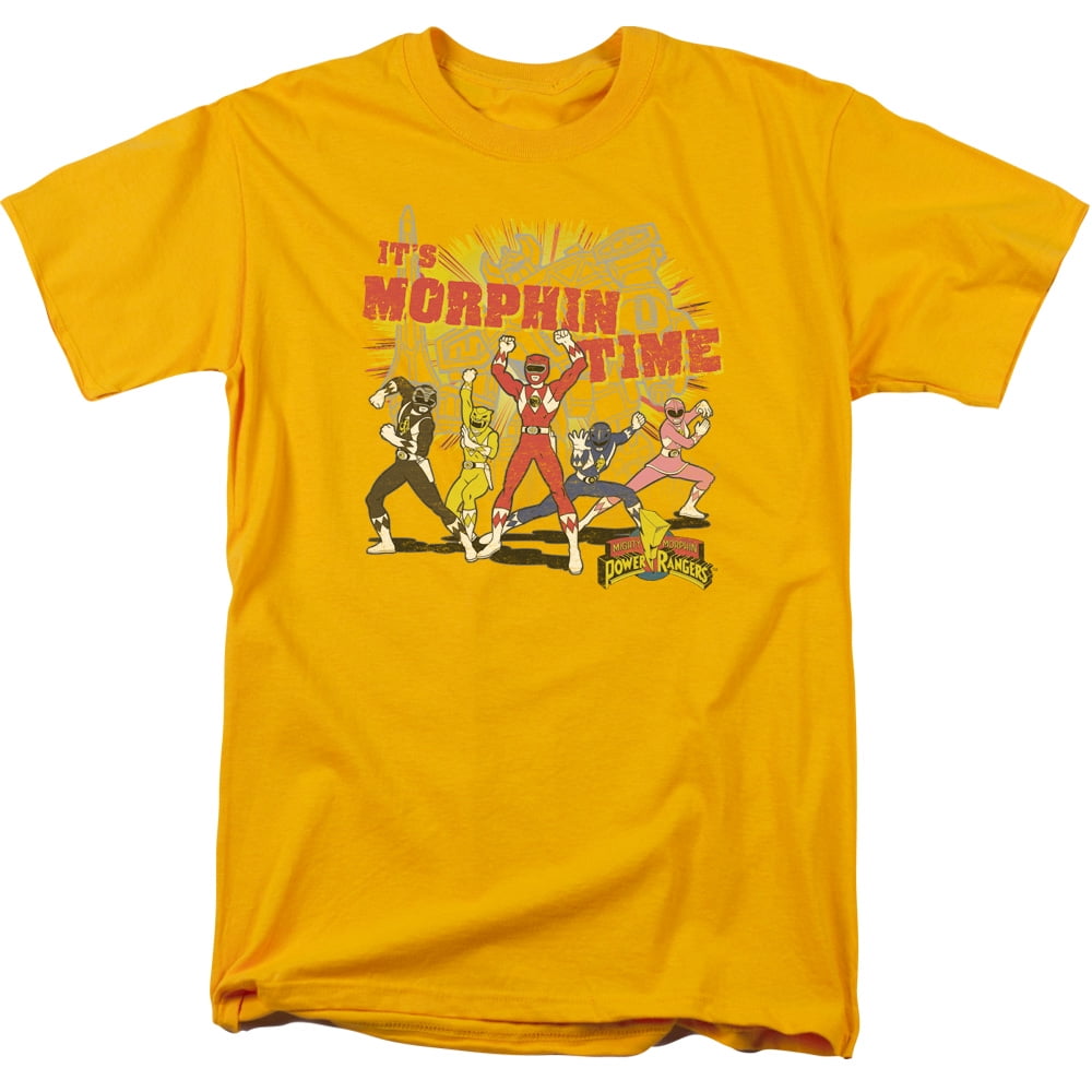 Trevco Mens Power Rangers Short Sleeve T-Shirt - Walmart.com