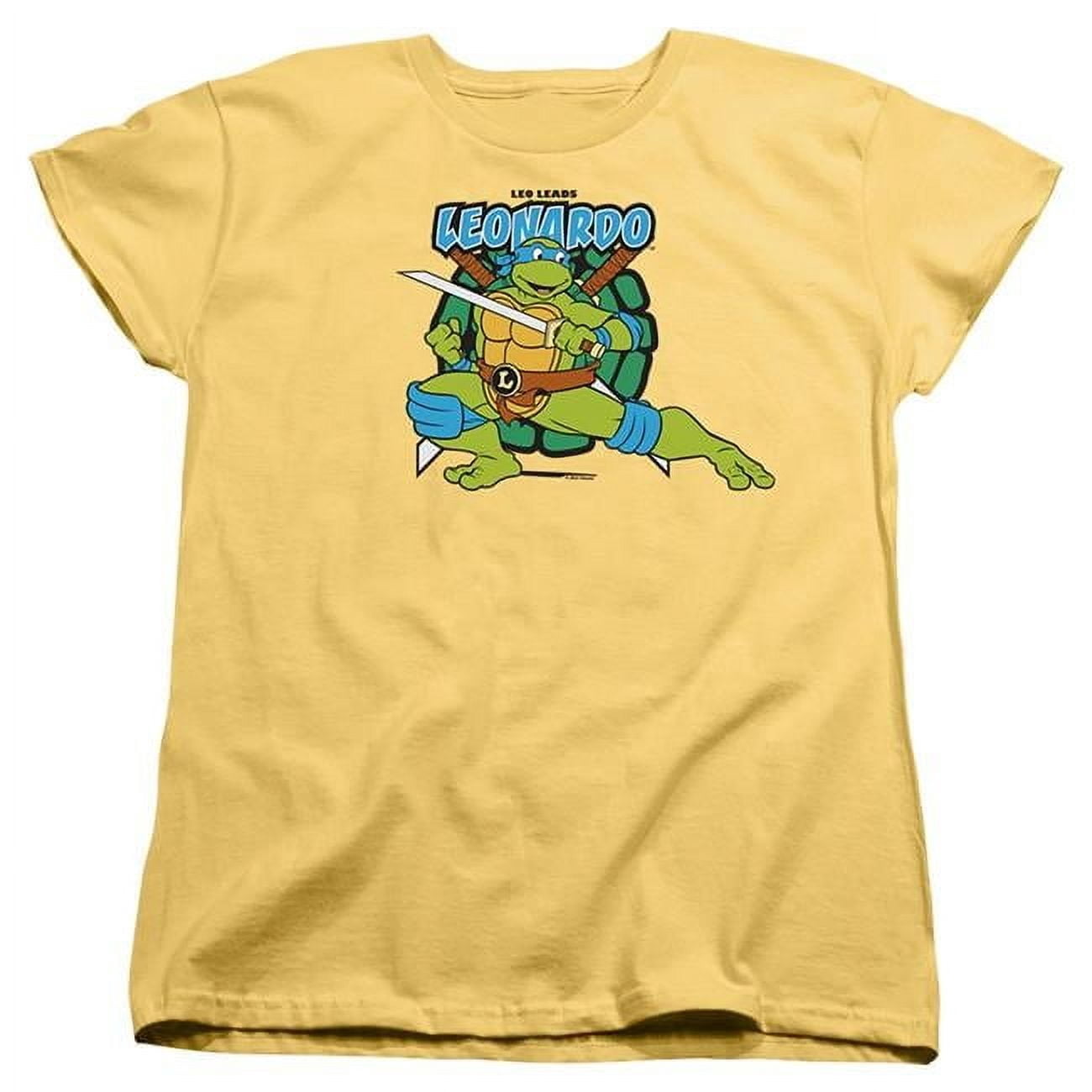 Trevco NICK314-WT-2 Teenage Mutant Ninja Turtles & Leonardo Leads Short ...