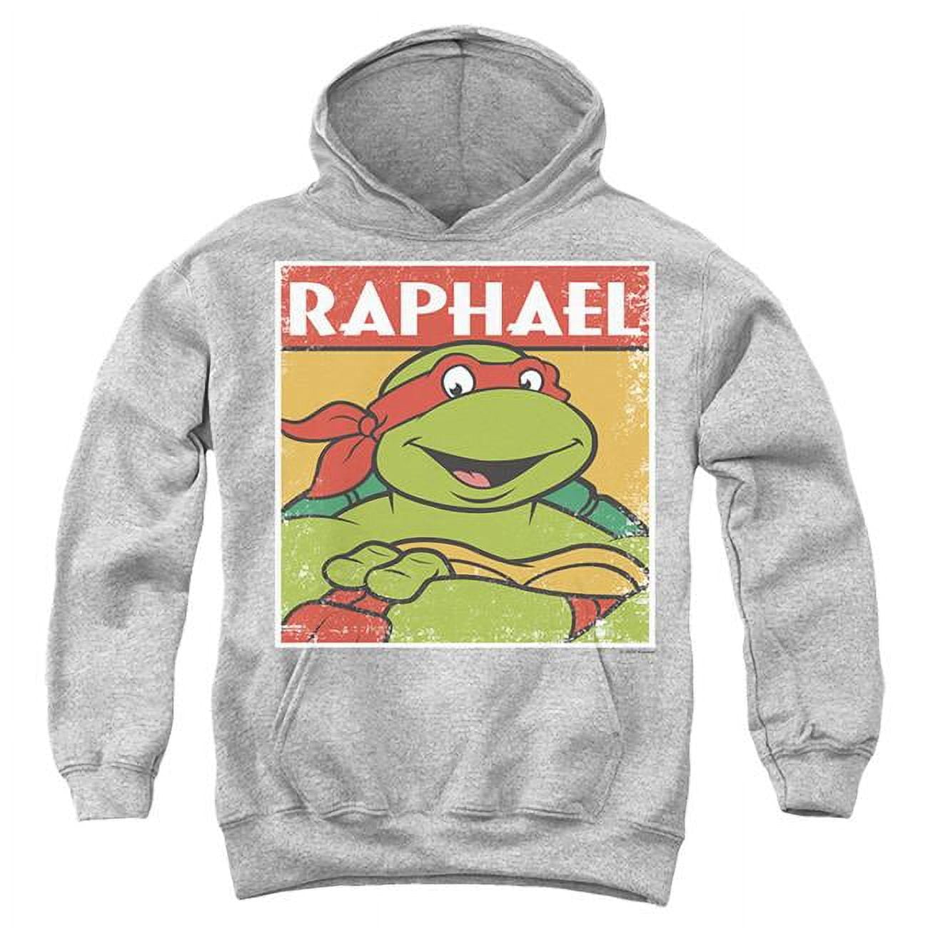 Trevco NICK427-YFTH-2 TMNT & TMNT Raph-Youth Pull-Over Hoodie, Athletic ...