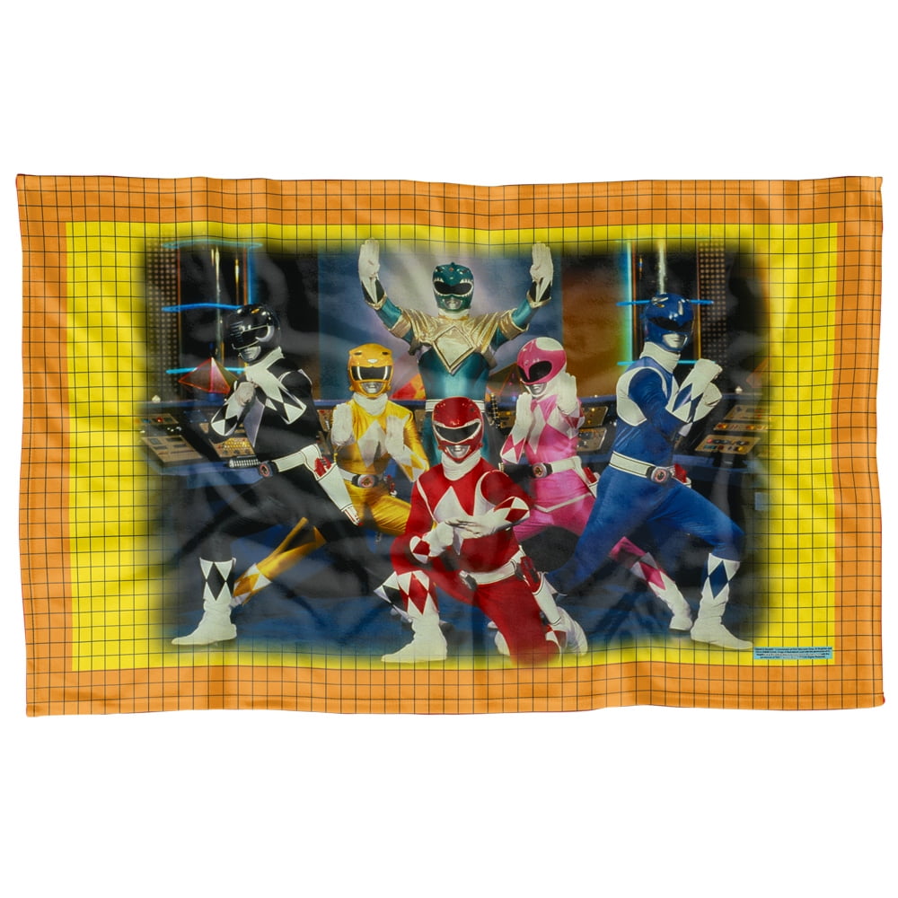 Trevco Power Rangers Stance Fleece Blanket (36x58) - Walmart.com