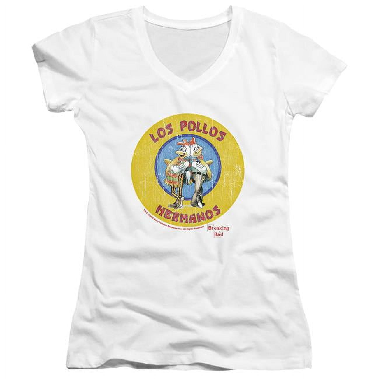 Trevco SONYT101-JV-1 Breaking Bad & Los Pollos Hermanos Junior V-Neck T ...