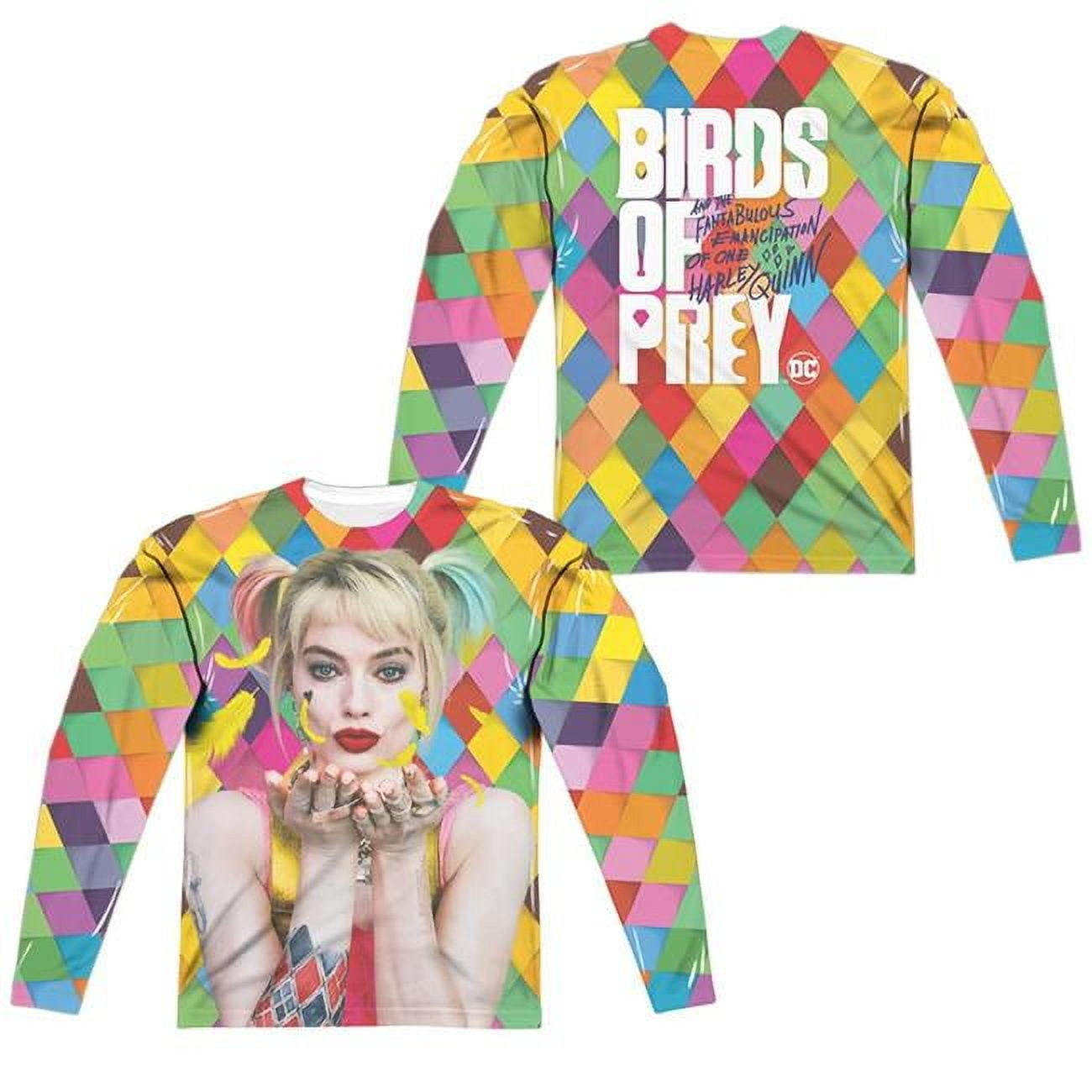 Trevco Sportswear BOP121FB-ALPP-5 Birds of Prey Feathers Front & Back ...