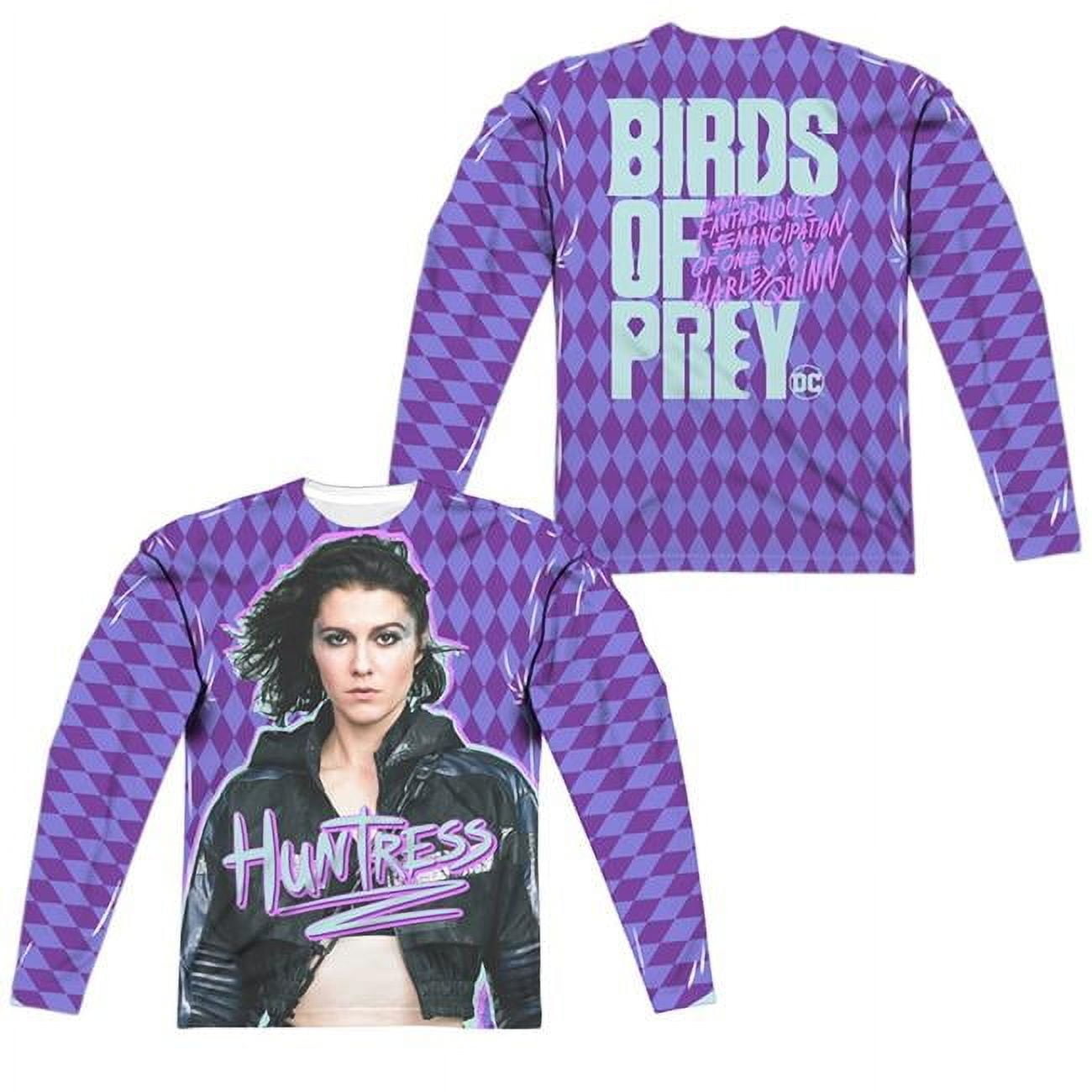 Trevco Sportswear BOP134FB-ALPP-1 Birds of Prey Huntress Front & Back ...