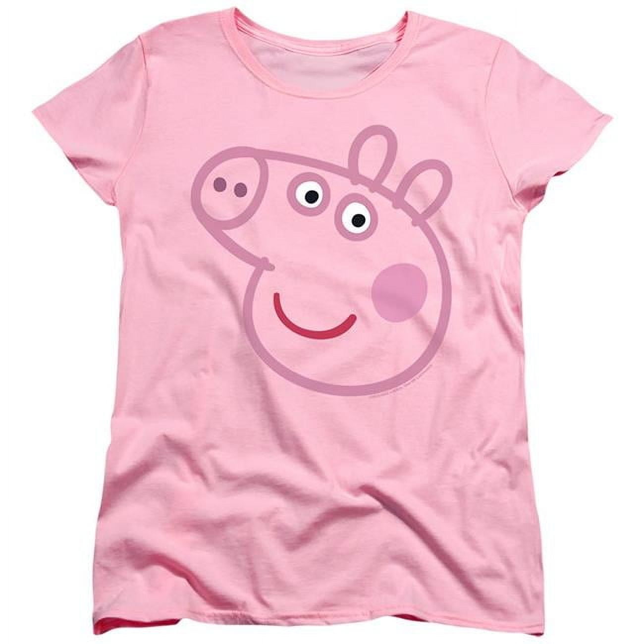 Trevco Sportswear HBRO1441-WT-3 Peppa Pig Pink Out Peppa Pig Face ...
