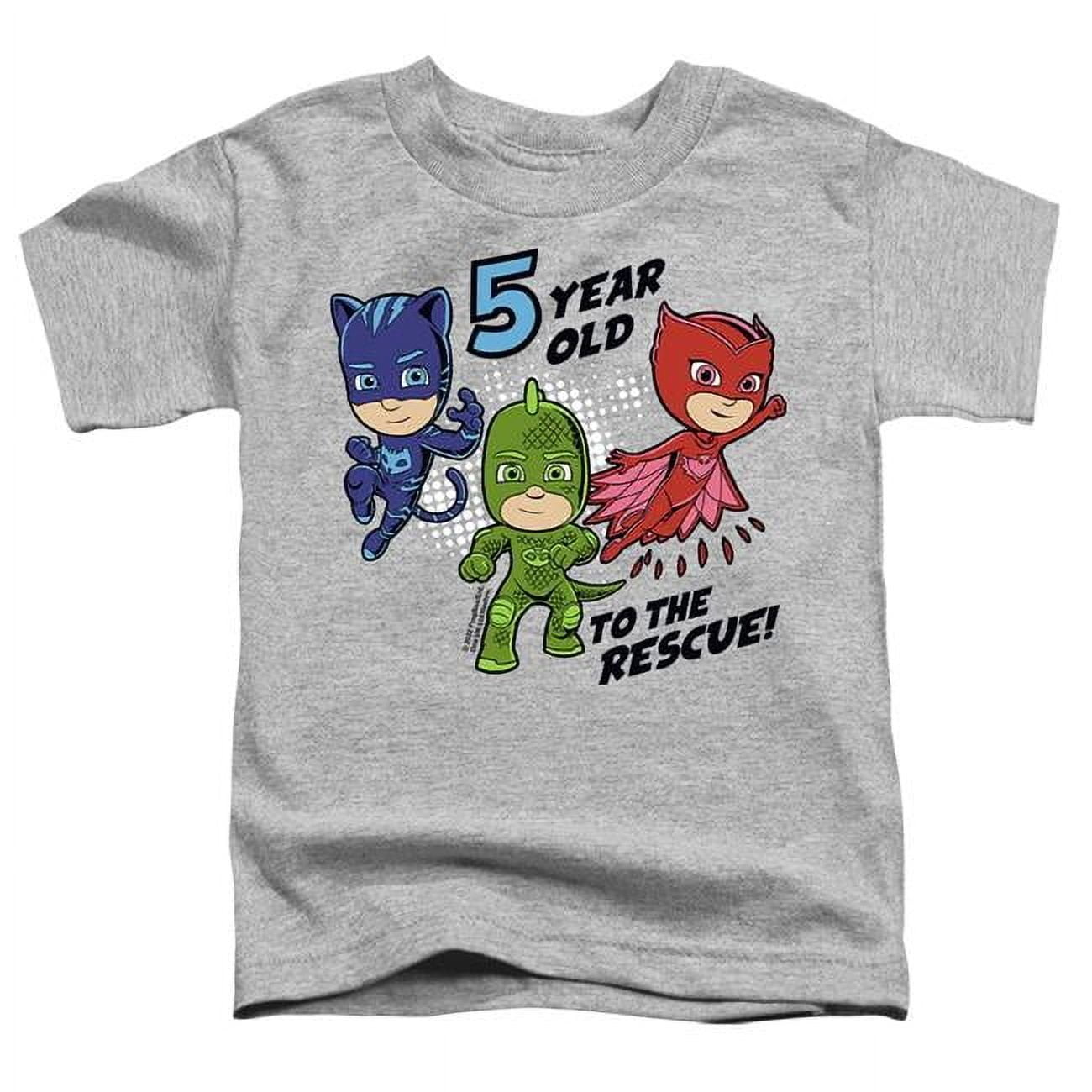 Trevco Sportswear HBRO1310E-TT-3 PJ Masks 5 Year Old to The Rescue ...