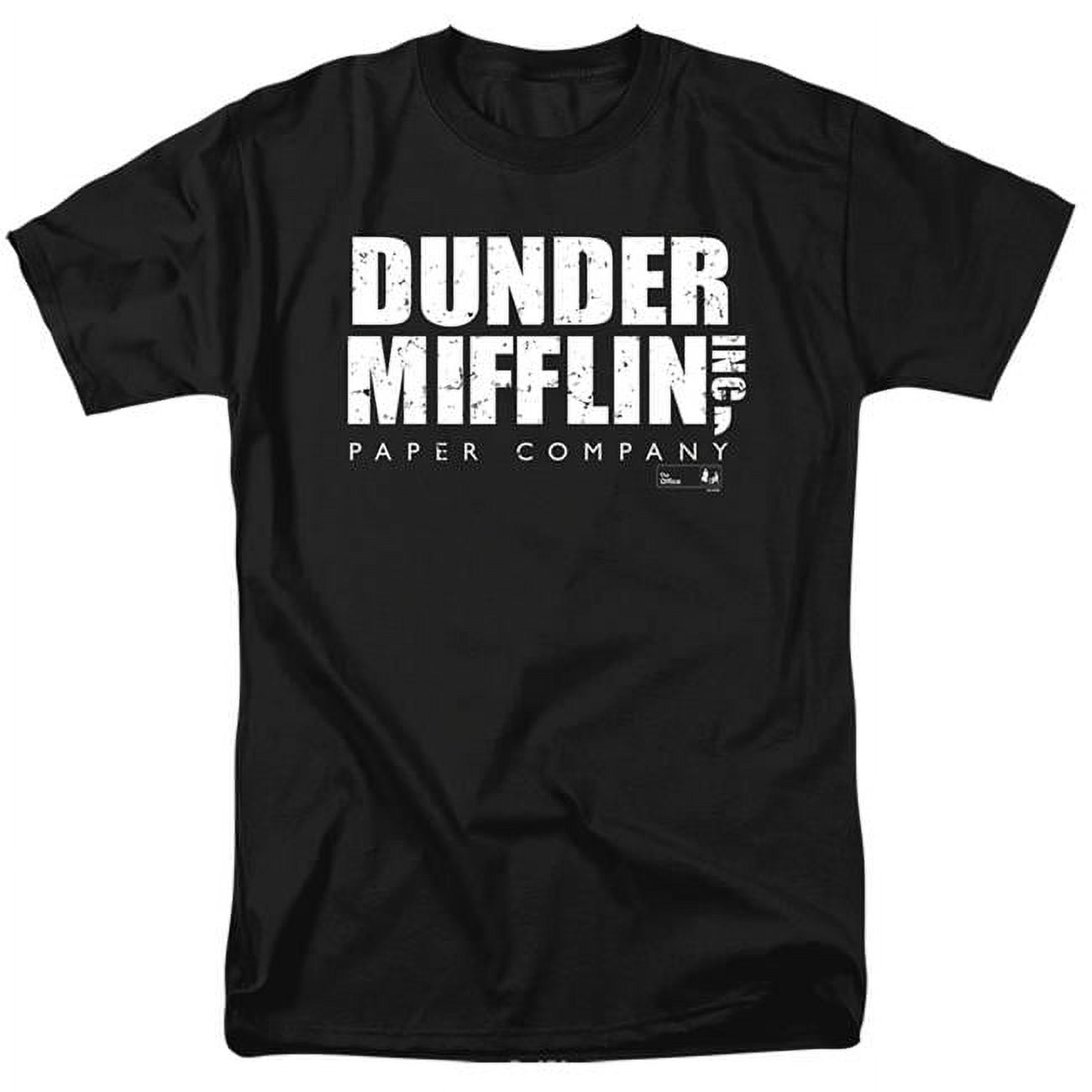 Trevco Sportswear NBC1276-AT-7 The Office Dunder Mifflin Logo White ...