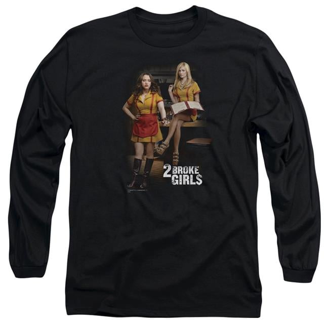 Trevco Sportswear WBT205-AL-1 2 Broke Girls Max & Caroline Adult Long ...