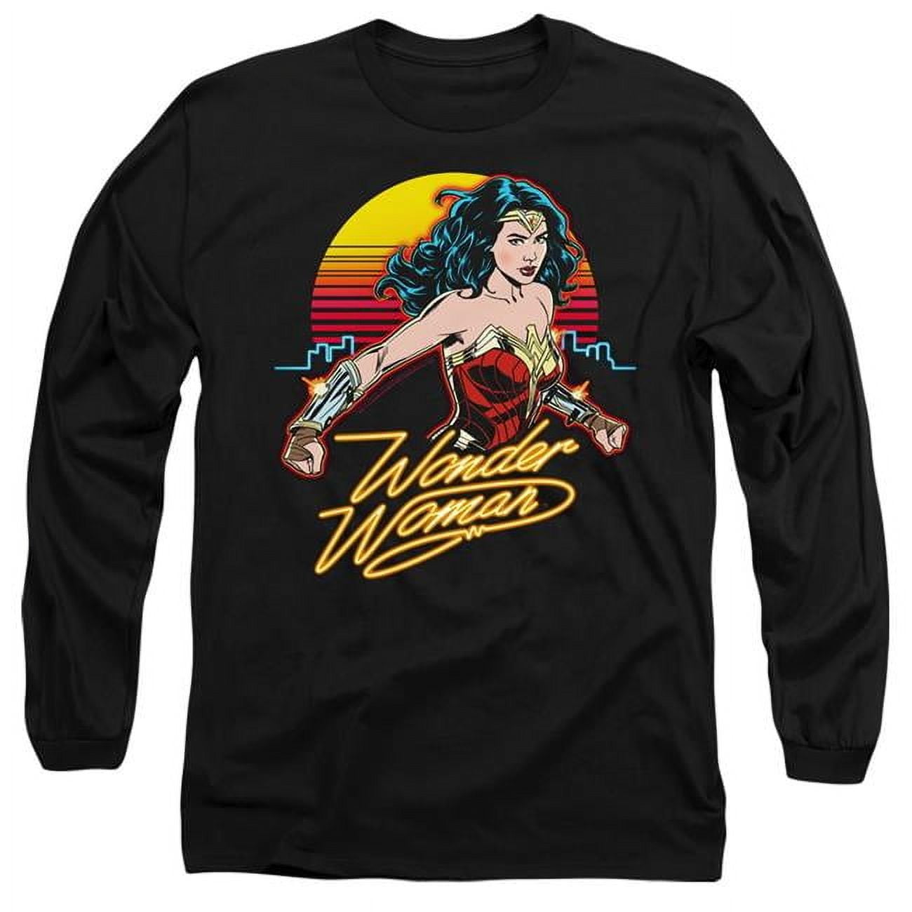 Trevco Sportswear WWM160B-AL-4 Wonder Woman 84 Skyline Adult Long ...
