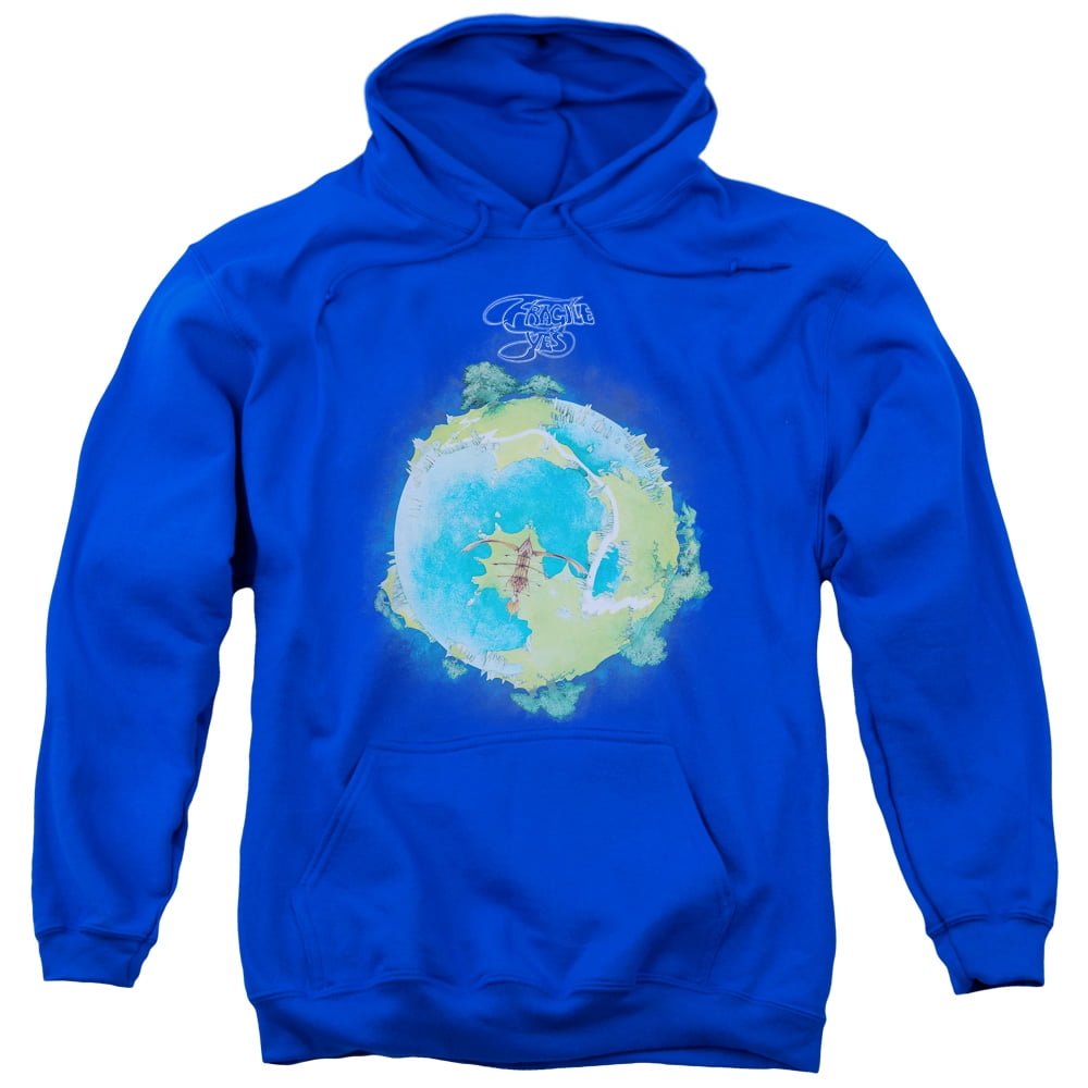 Trevco Sportswear YES105-AFTH-2 Yes Fragile Cover Adult Pullover Hoodie ...
