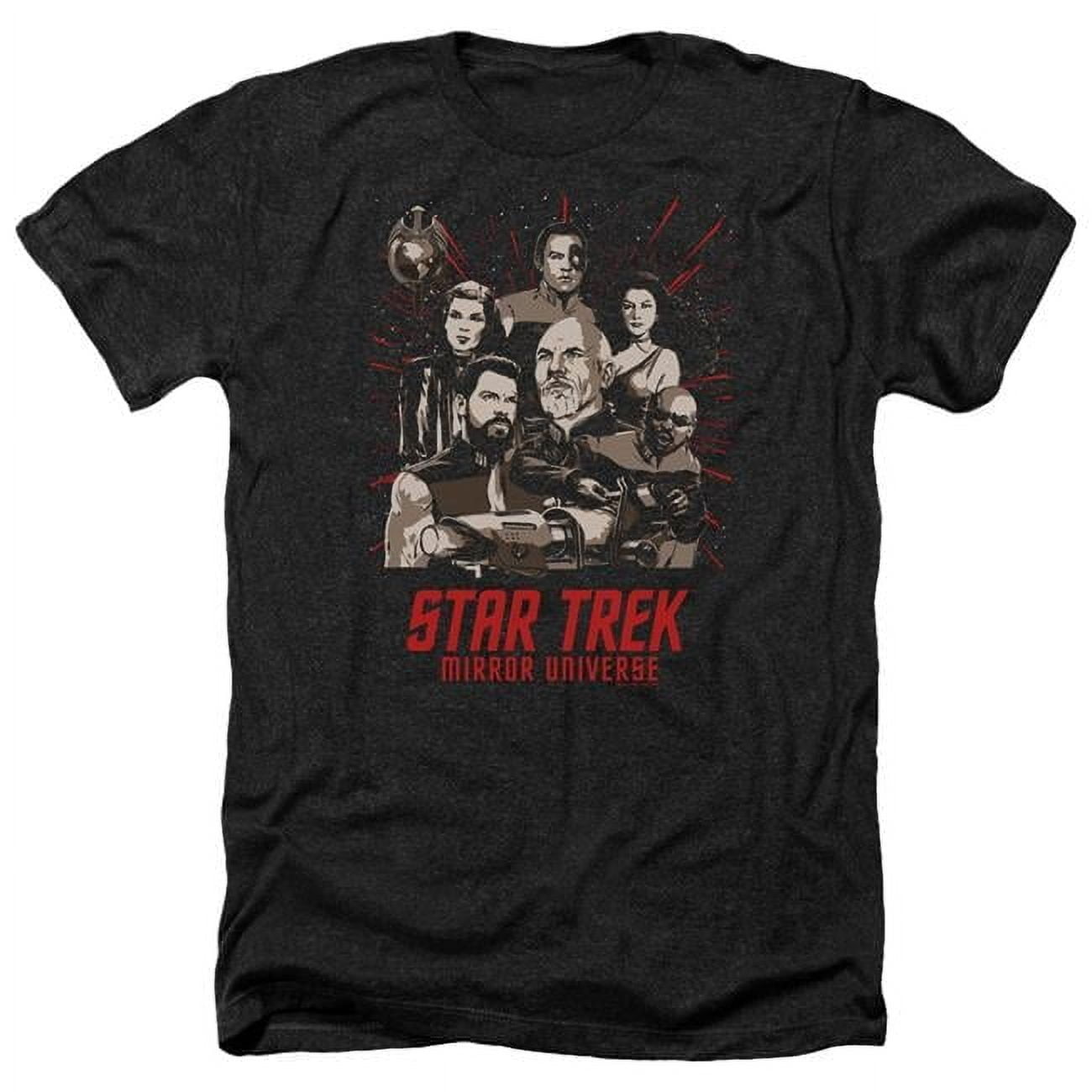 Trevco Star Trek & Poster Adult Regular Fit Heather Short Sleeve T ...