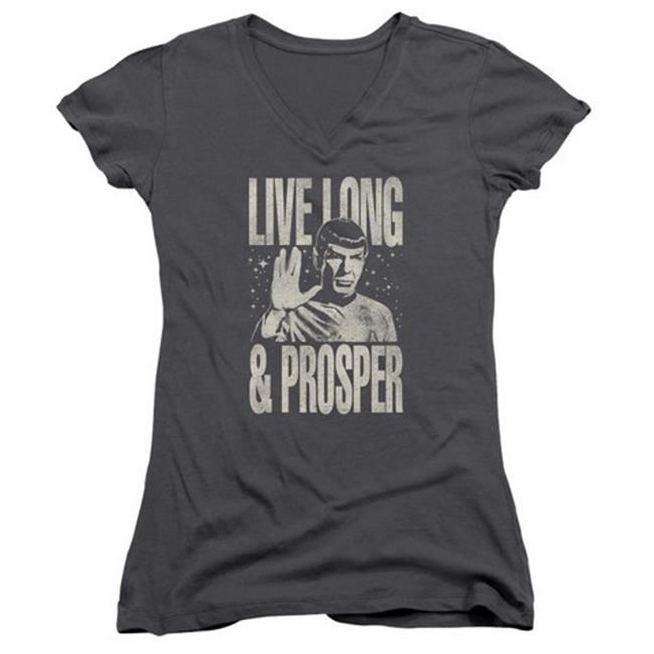 Trevco Star Trek-Prosper - Junior Tee - Charcoal- Medium - Walmart.com