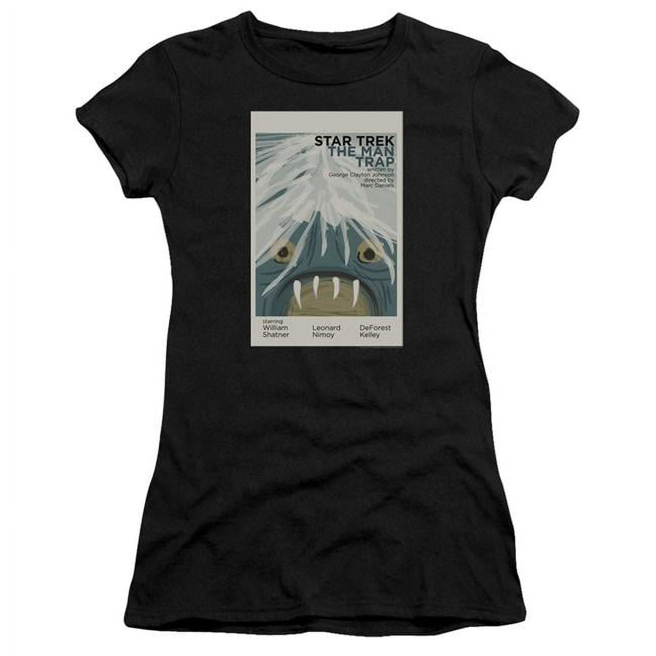 Trevco Star Trek & TOS Episode 1 Juniors Sheer Cap Short Sleeve T-Shirt ...
