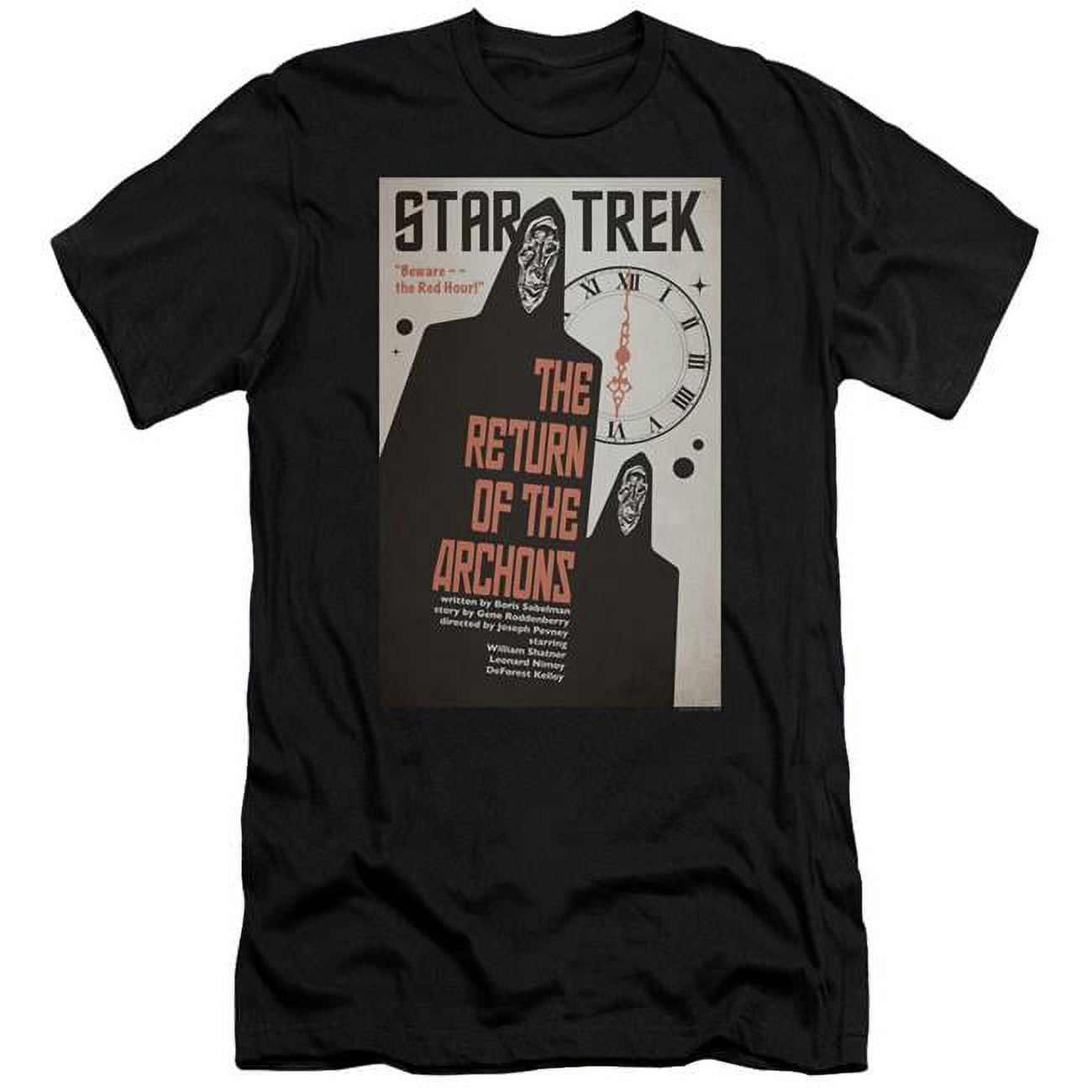 Trevco Star Trek & TOS Episode 21 Adult 30-1 Slim Fit Short Sleeve T ...