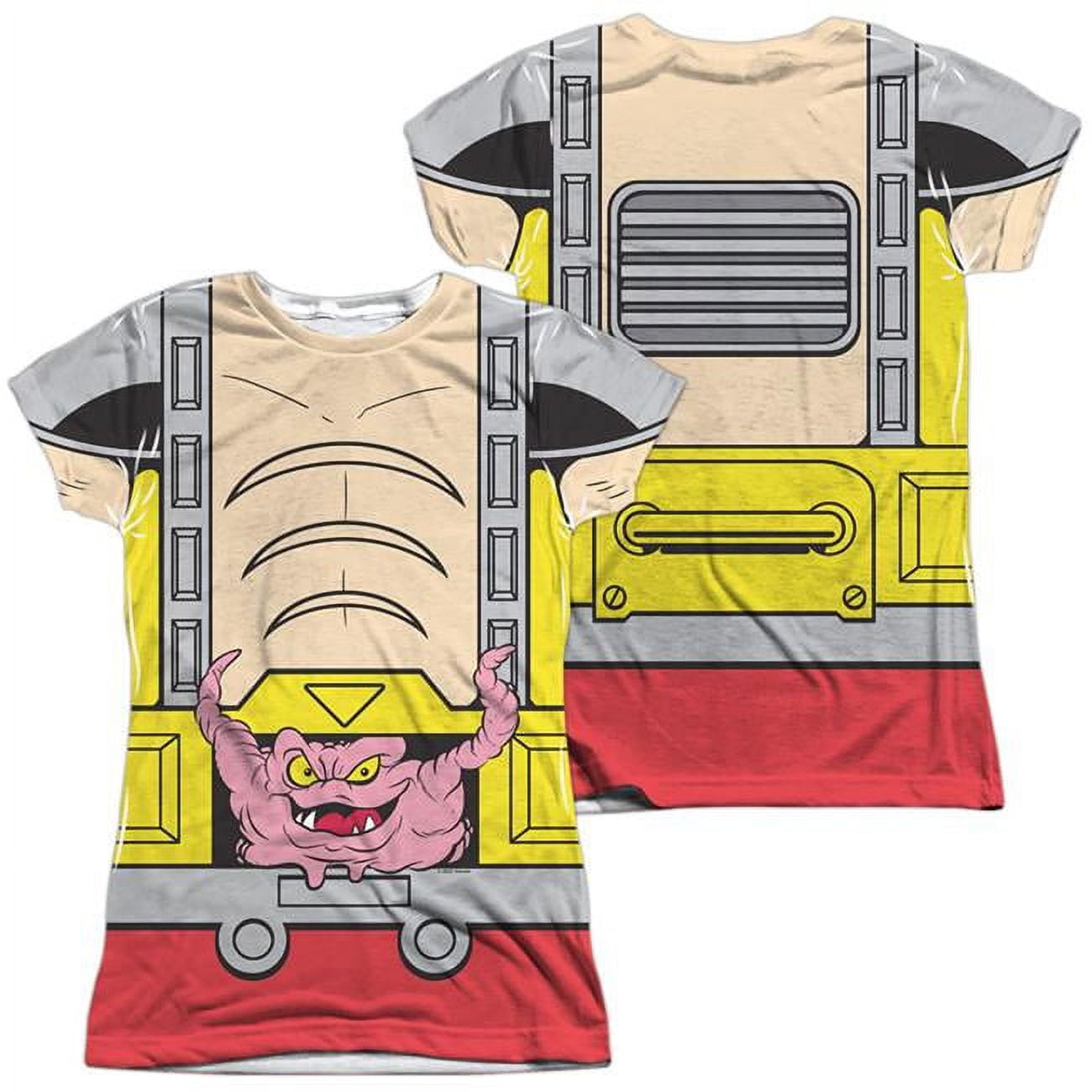 Trevco TMNT & TMNT Krang Costume Short Sleeve Junior Poly Crew T-Shirt ...