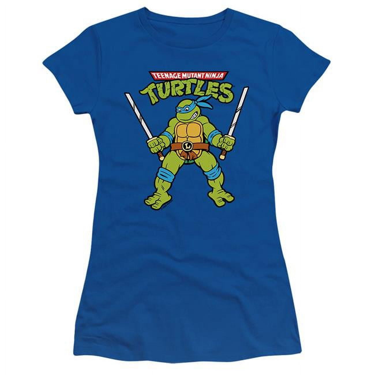 Trevco Teenage Mutant Ninja Turtles & Retro Leo Short Sleeve Junior ...