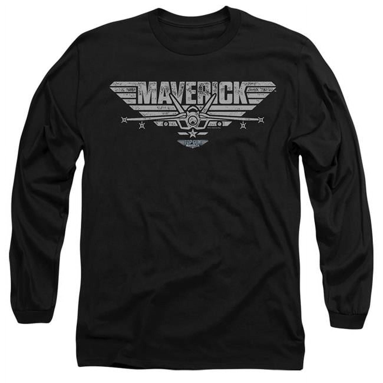 Trevco Top Gun-Maverick & Maverick Plane Logo-Long Sleeve Adult 18-1 T ...