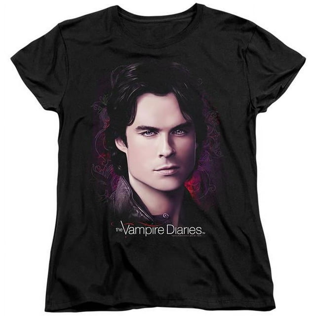 Trevco WBT330-WT-3 Vampire Diaries & Compelling Short Sleeve Women T ...