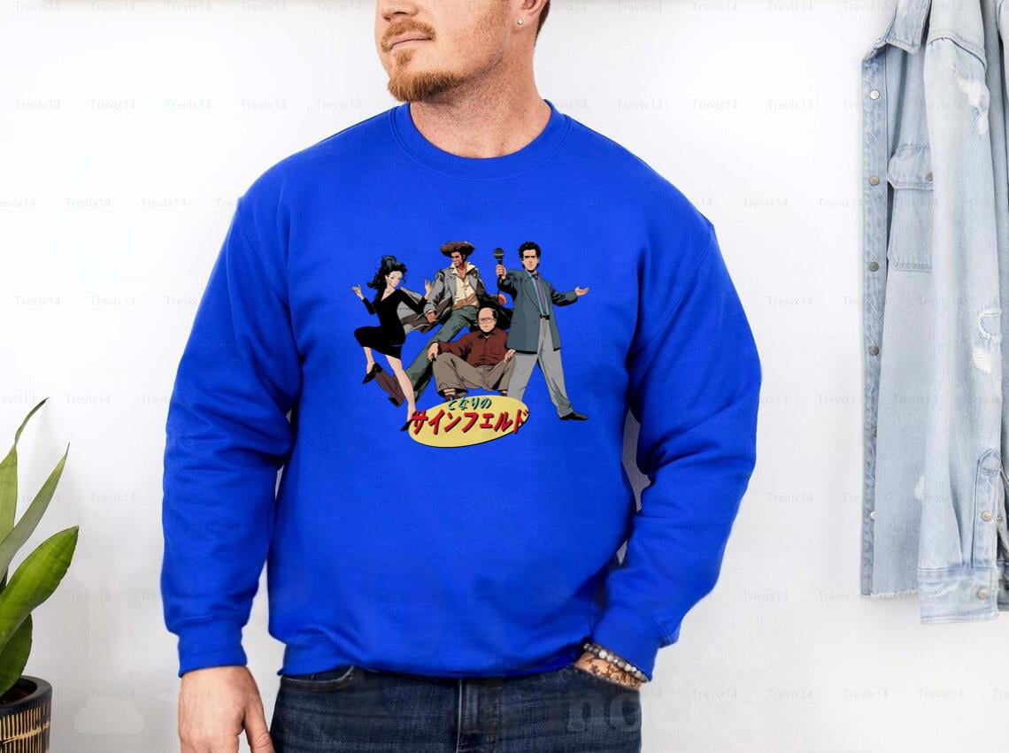Trevix14 Japanese 90s Sitcom Seinfeld T Shirt Classic TV Show Fan Gear ...