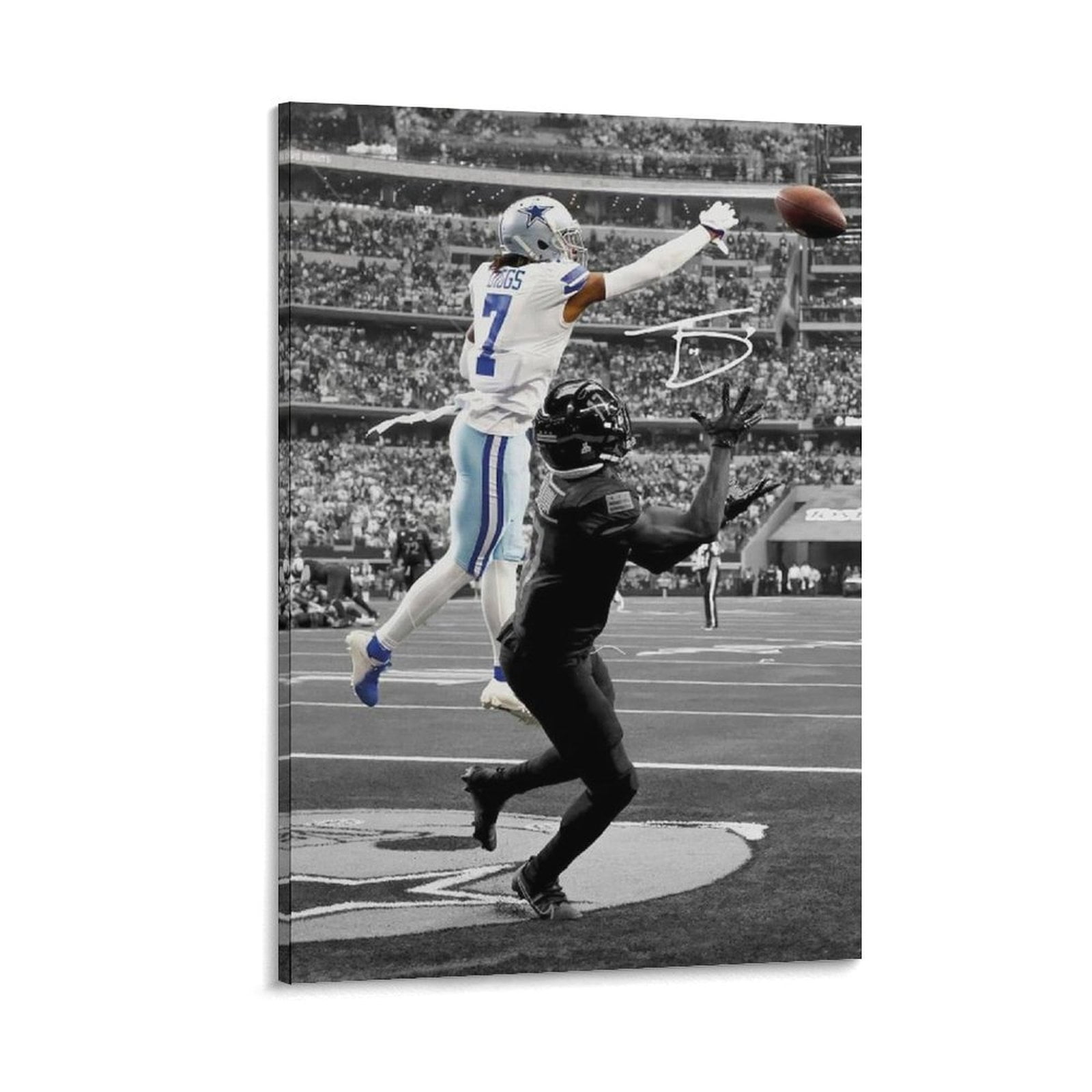 Trevon Diggs Poster Canvas Poster Picture Print Wall Art Poster ...